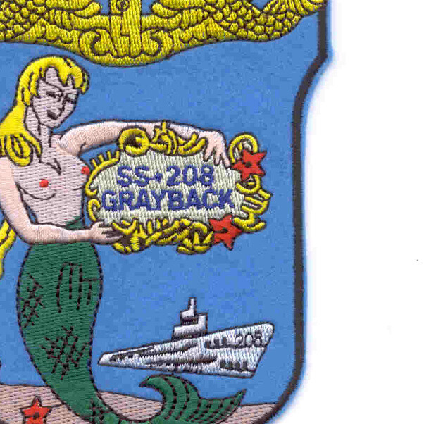 SS-208 USS Grayback Patch | eBay