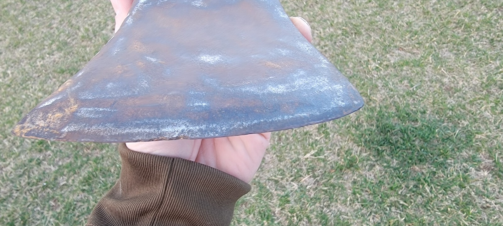 Vintage Antique Double Bit Axe Head 10 Inch 3 Pound 11 Oz Flared Bit No ...