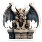 Scary Monster Gargoyle Sticker Decal | eBay
