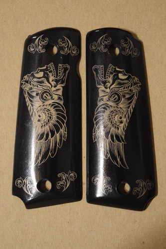 1911/Clones Kimber/Colt Large Frames Lasered Engraved "Hells Angel ...