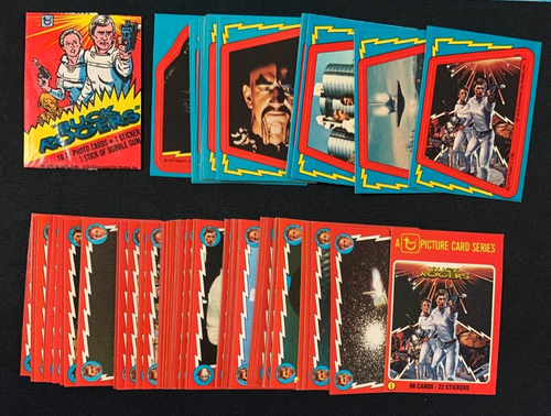 1979 Topps Buck Rogers Complete 88 Card Set 22 Stickers Pack Wrapper | eBay