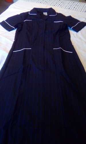 Nurse, Carer NHS Uniform, Dress, Front Zip Up. Medical Healthcare | eBay UK