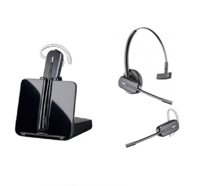 Plantronics CS540 Wireless DECT 6.0 Headset w/ Lifter Single Ear Noise ...