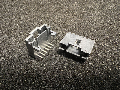 5-103672-5, TE Connectivity, MPMODU MTE, 6 Way, 1 Row, Right Angle PCB ...