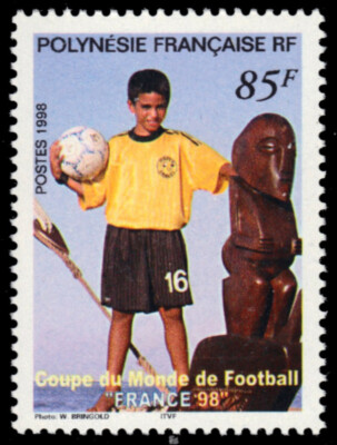 FRENCH POLYNESIA 736 - France '98 World Cup Football Championships ...