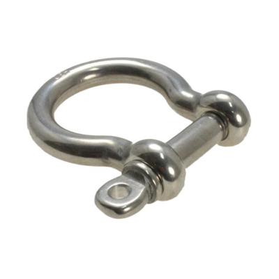 Qty 10 Bow D Shackle M16 (16mm) x 64mm Marine Stainless A4 70 G316 Dee ...