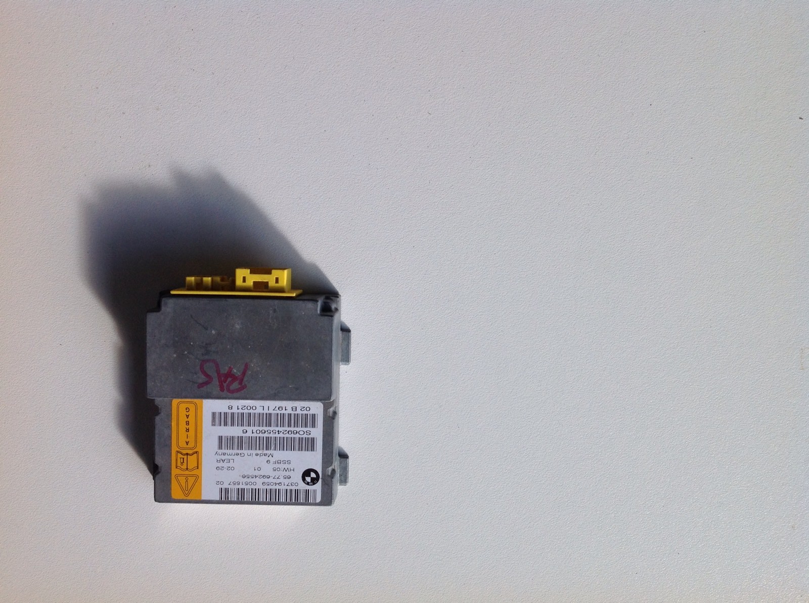 Bmw E65, E66 Air Bags Sensor Modules Each Price | eBay