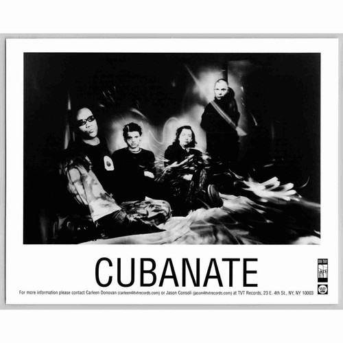 Cubanate English Industrial Metal Techno Band 80s-90s Glossy Music ...
