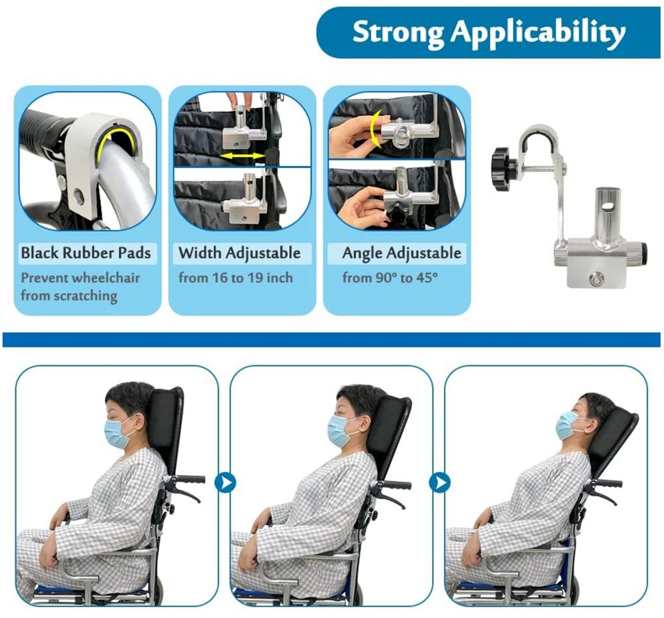 Wheelchair Neck Support Head Positioning Pillow & Headrest | eBay