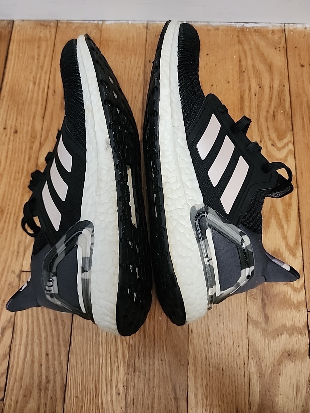 Adidas Ultraboost 20 White Black Light Pink Womens Si… - Gem