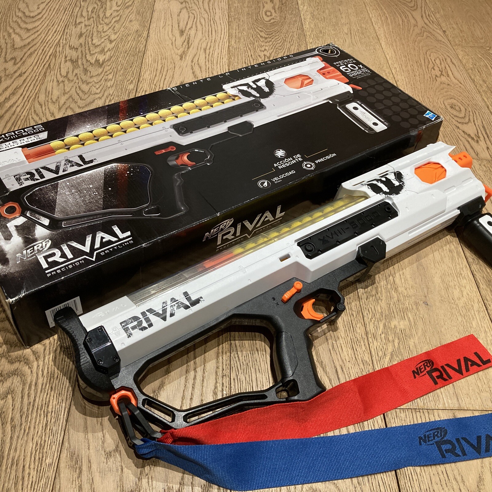 Nerf Rival Phantom Corps Hades XVIII-6000 Blaster High-Impact Rounds ...