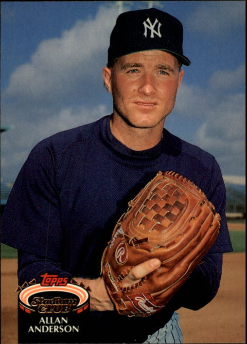 1992 Stadium Club #767 Allan Anderson - NM | eBay