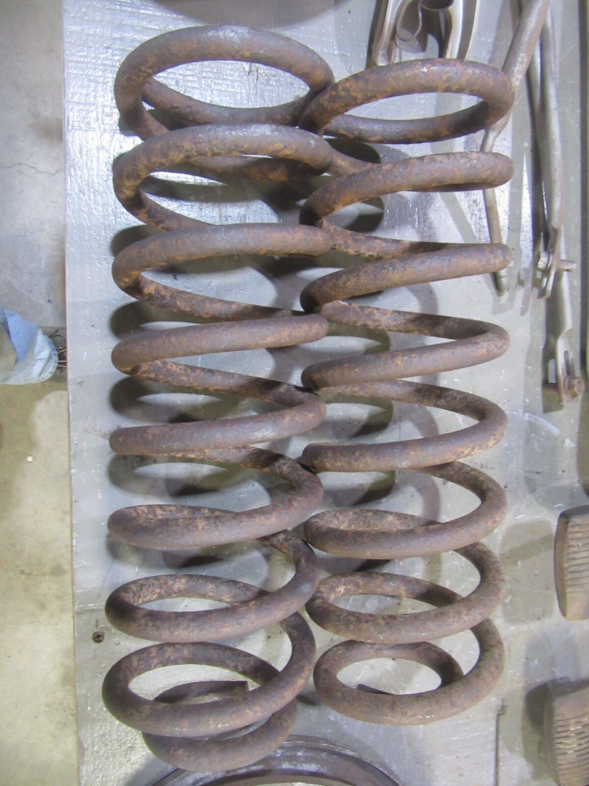 1967-1972 Ford F100 two wheel drive front stock coil spring suspension ...