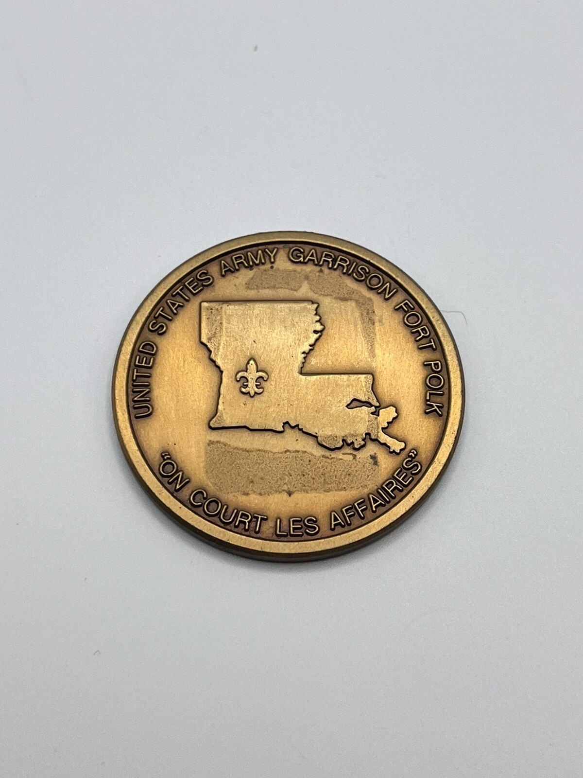 Vintage US Army Garrison Fort Polk Louisiana Garrison Commander ...