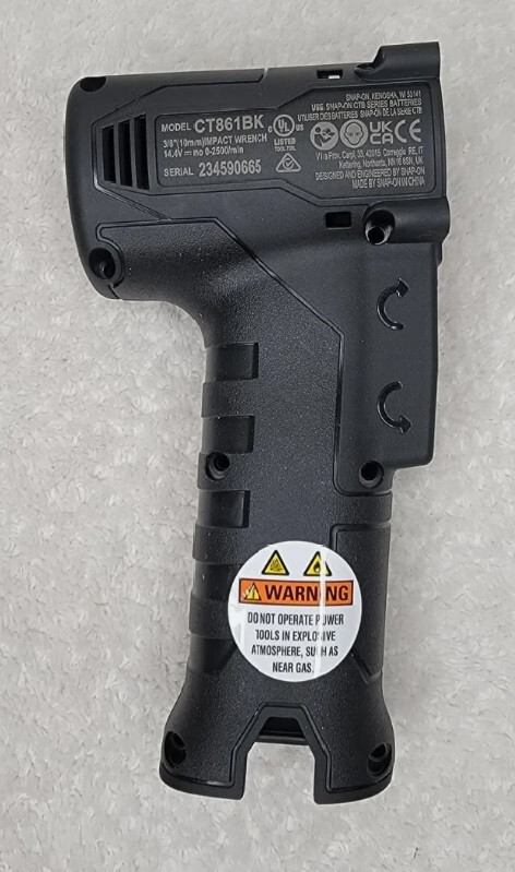 Snap-On CT861 3/8” Black with Red Brushless Cordless Impact Repair ...