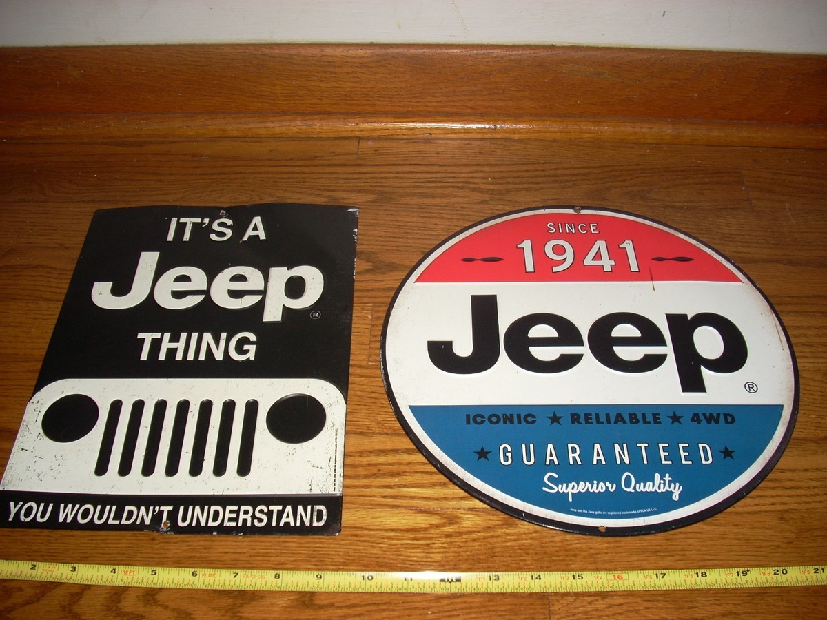 Jeep Garage Sign