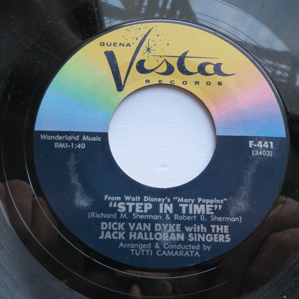 DICK VAN DYKE - Chim Chim Cheree / Step In Time MARY POPPINS Buena ...