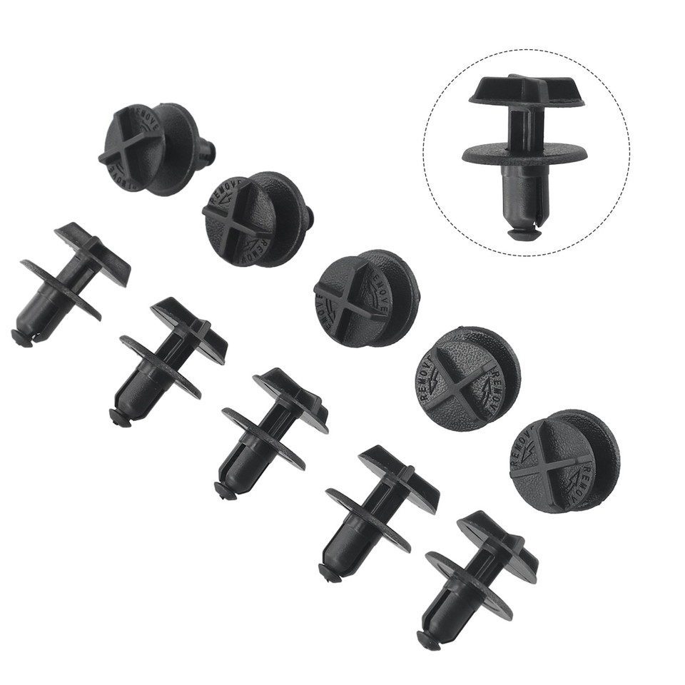 New Practical Fixing Clips ?Battery Cover 9mm Hole Cowl Nylon Panel ...