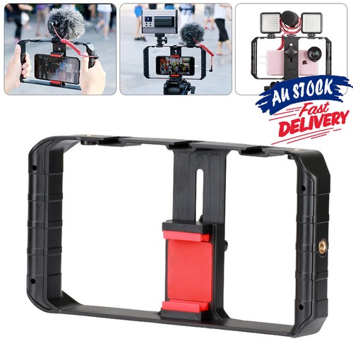 Smartphone Filmmaking Handheld Tripod Film Mount Rig Video Stabilizer ...