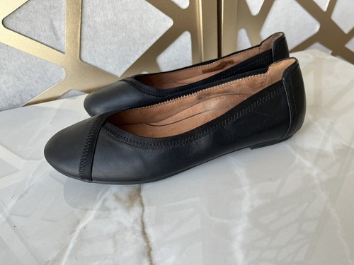 Vionic Caroll Leather Ballet Flats 7.5 slip on loafers Orthotic Arch Support | eBay