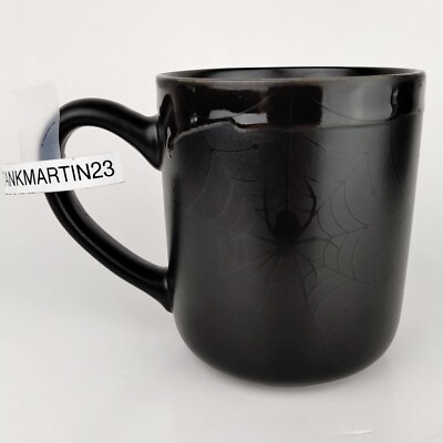 Wicked Ciroa 21oz Stoneware Coffee Soup Tea Mug Cup Halloween Black ...