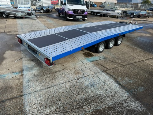 NEW Car Transporter Trailer 7m x 2.1m Recovery Car Trailer 23ft x 7ft ...