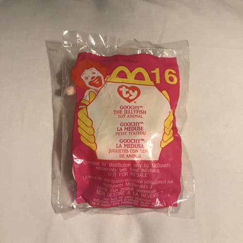 TY Beanie Baby Goochy The Jellyfish #12, 2000 Mcdonalds Toy | eBay