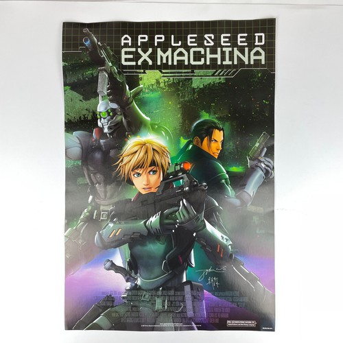 Appleseed Ex Machina Anime Movie Promo Poster | eBay