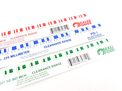 3x Plastigage Blue Red Green Main Rod Bearing Clearance Gauge Indicator ...