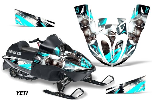 Sled Graphic Decals Stickers For Arctic Cat Sno Pro 120 ALL YEARS YETI ...