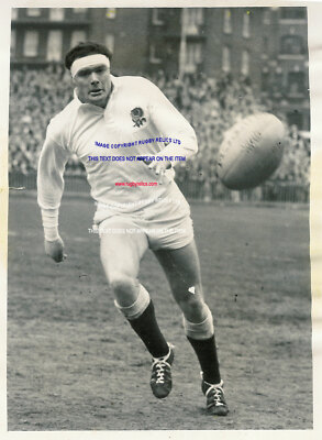 DAVE WATT GLOUCESTERSHIRE, BRISTOL & ENGLAND RUGBY PHOTOGRAPH 7" x 5 ...