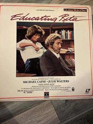 LASER VIDEO DISC 1983 EDUCATING RITA -MICHAEL CAINE & JULIE WALTERS ...