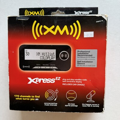 Audiovox XM Satellite Radio Receiver and Car Kit Xpress EZ XMCK-5P ...