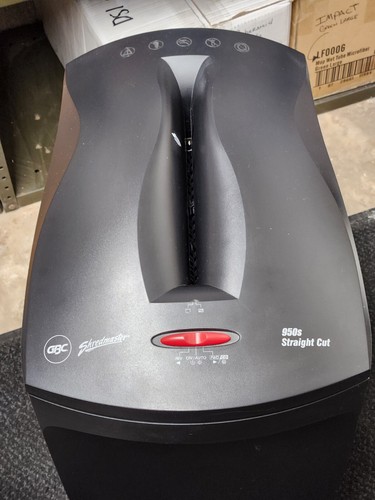 GBC 950S Shredmaster Paper Shredder Heavy Duty Straight Cut Office ...