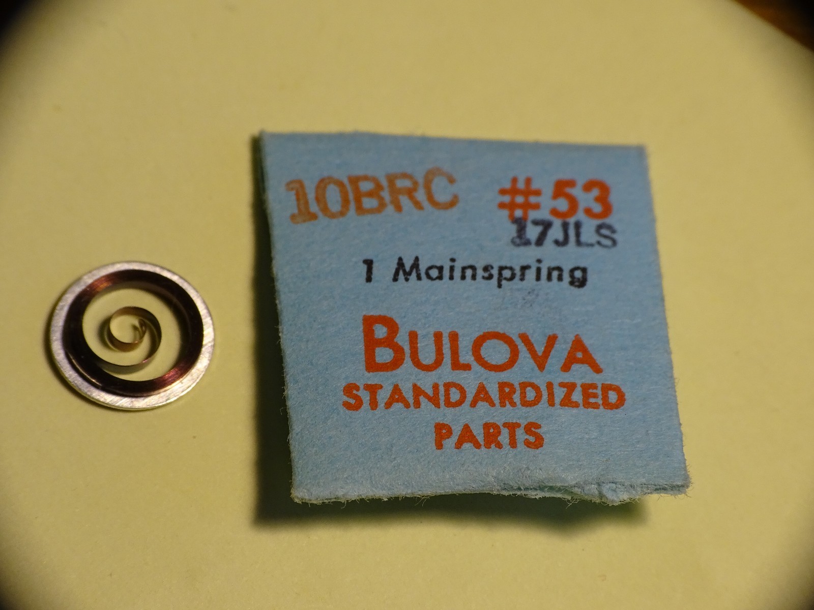 PIÈCE MONTRE HORLOGERIE BULOVA 10BRC MAINSPRING 17 JEWELS | eBay