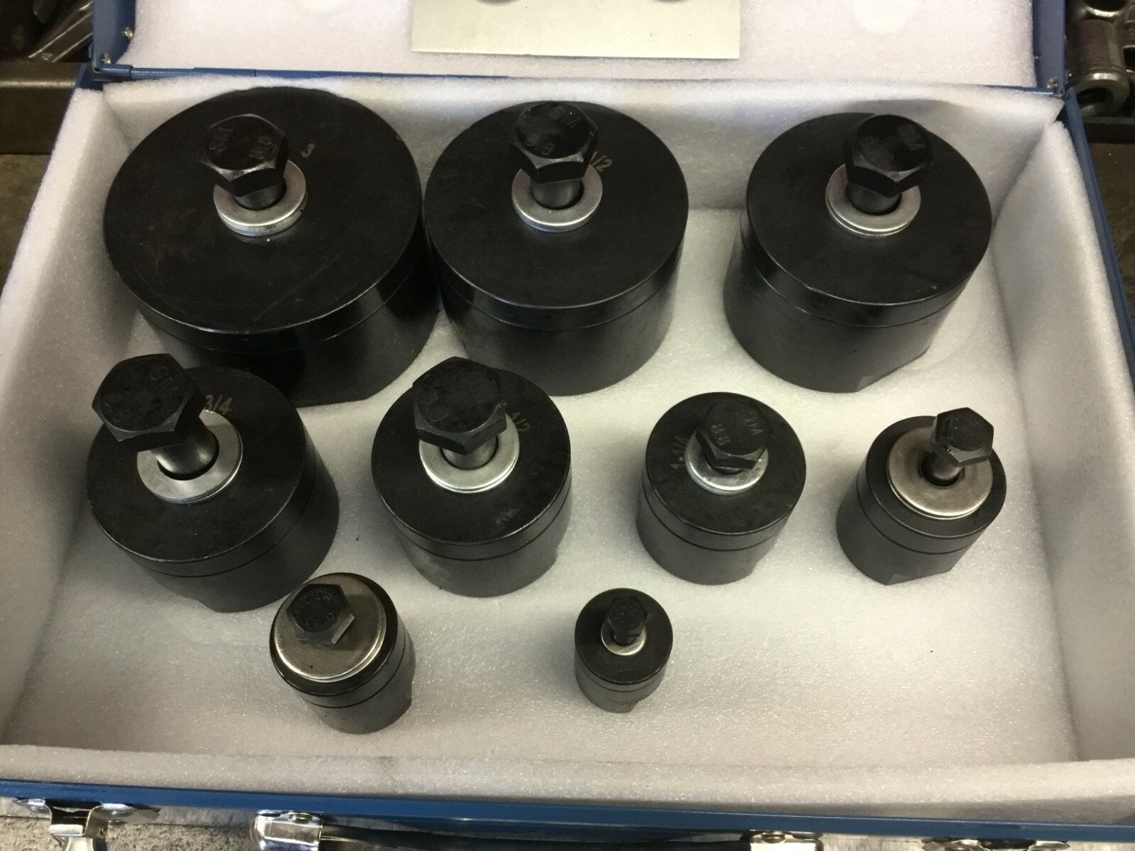 WNS Dimple Dies Aircraft Flaring Tool Swage Car Panel Restoration Hole ...