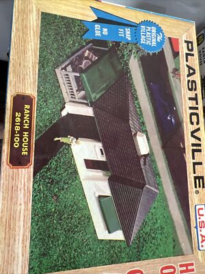 Used lot of 18 Plasticville buildings. Most Of Them Are Complete | eBay