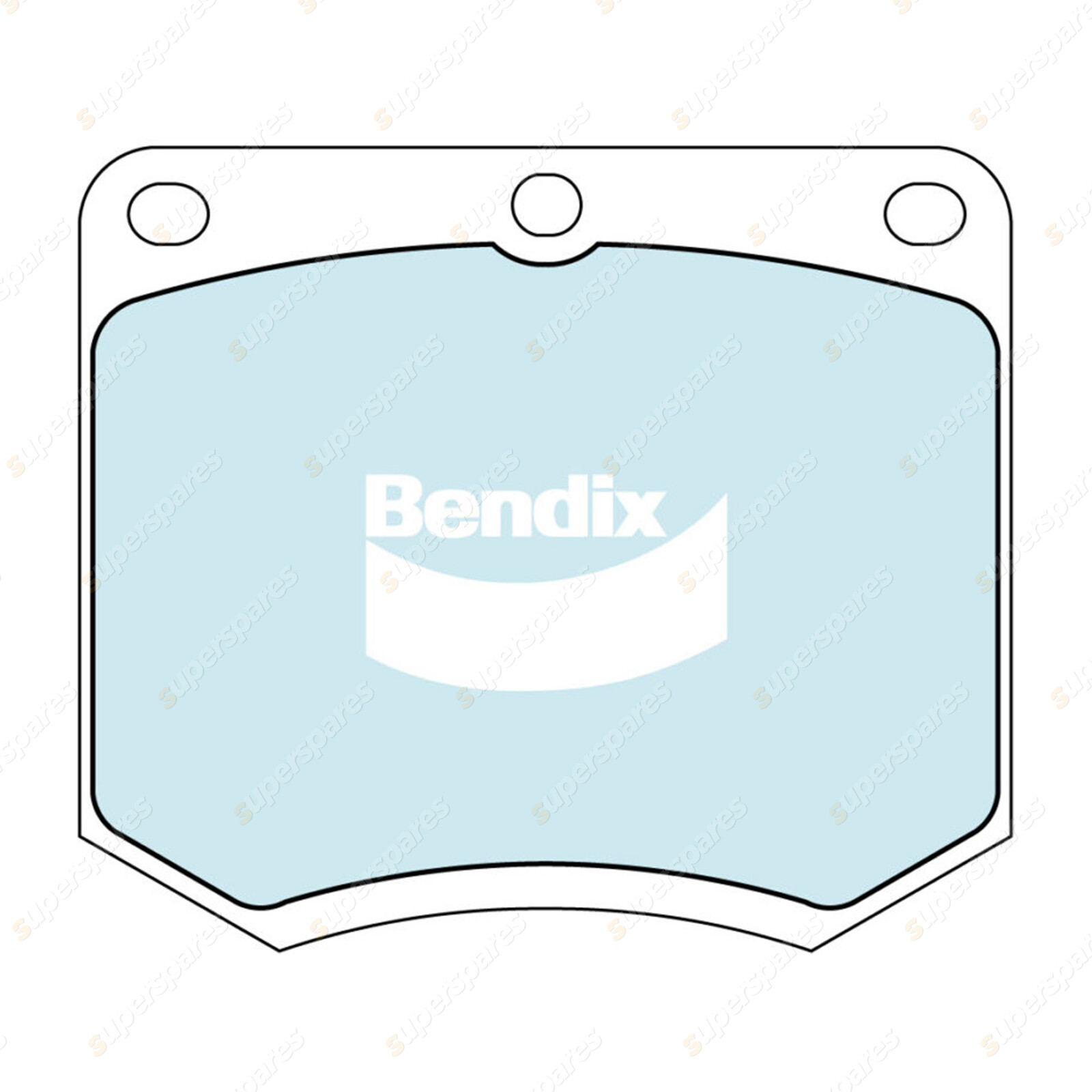 4pcs Bendix Front Ultimate Brake Pads for Holden HK HT HG Monaro Torana ...