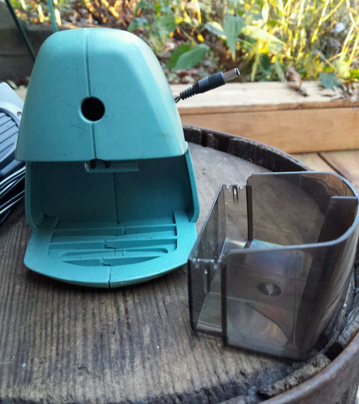 Vintage X-Acto Elmers Products Electric Blue Pencil Sharpener Model ...