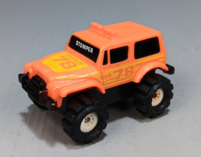 Vintage Mini Stomper Orange Renegade 78 Jeep 4X4 Truck Vintage 2½" Long ...