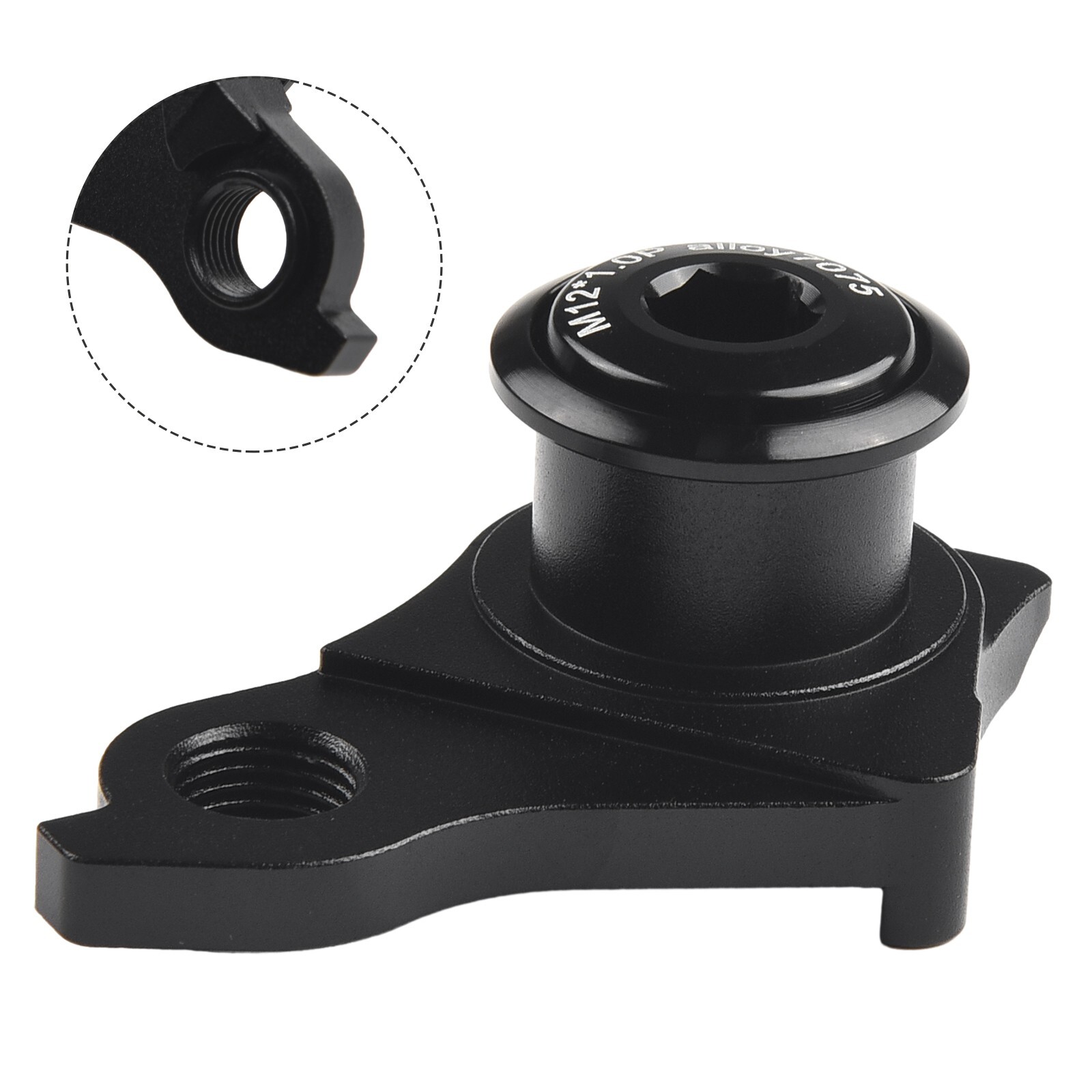 1Pc Black Bike CNC Rear Derailleur Mech Hanger For UDH Bicycle Dropout ...