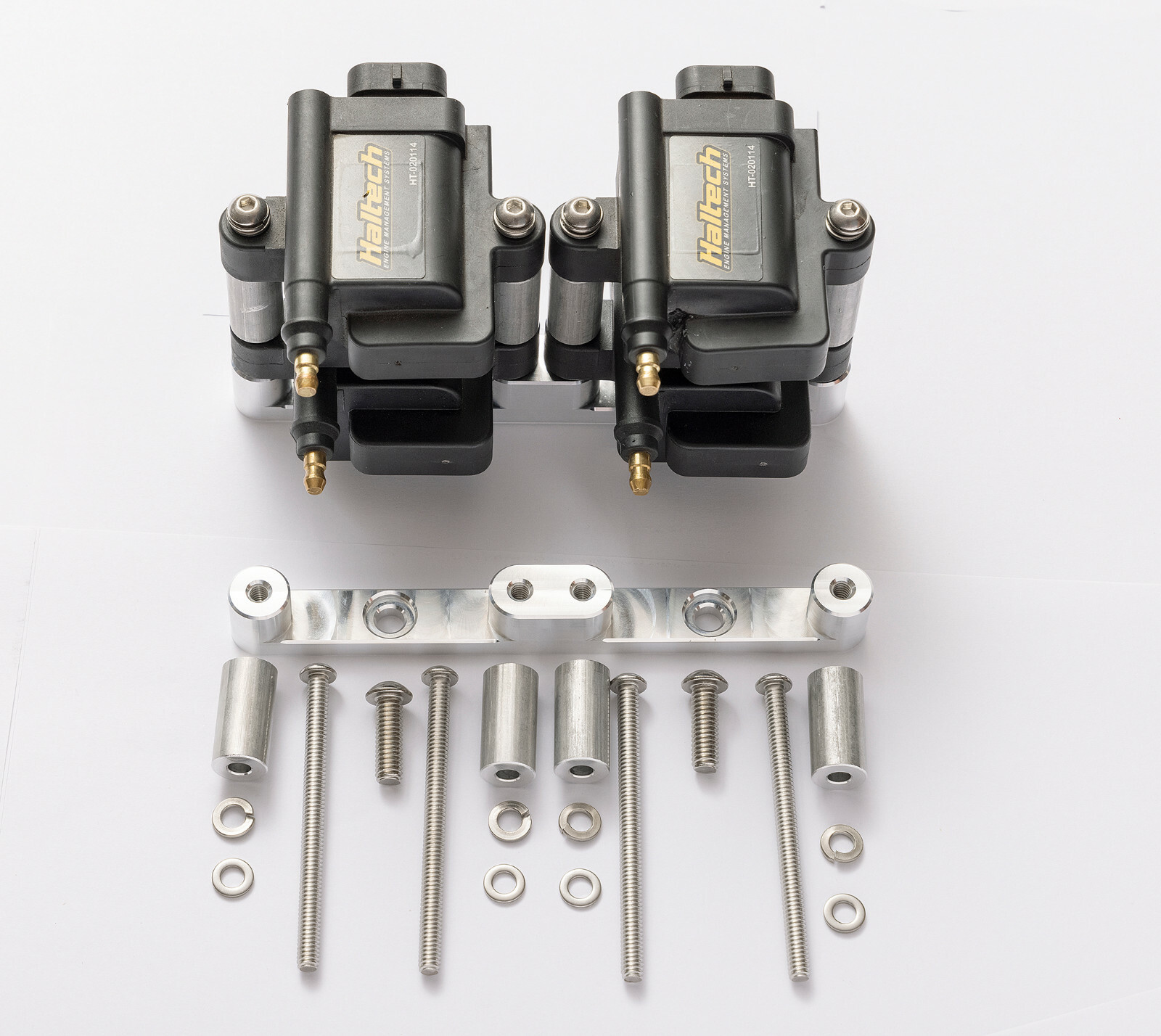 SMART HIGH OUTPUT IGNITION COILS Bracket for V8 HalTech FuelTech ...