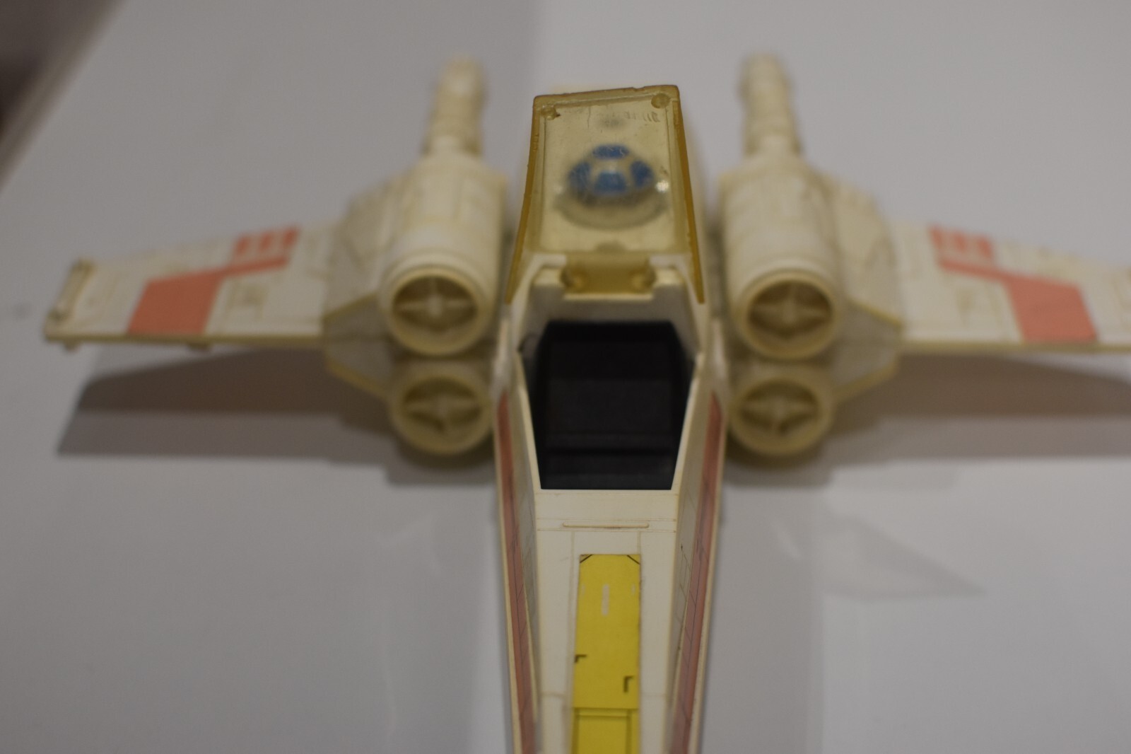 Vintage 1977 star wars luke skywalkers x wing fighter with character ...