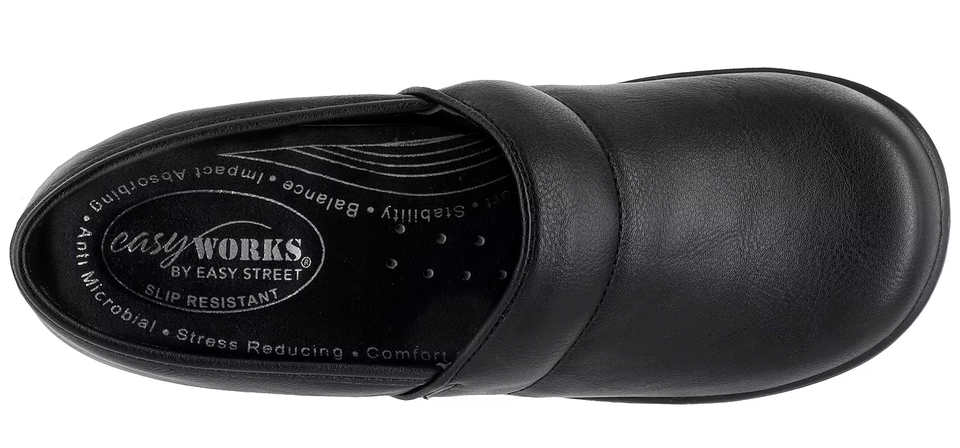 Easy Works By Easy Street Women's Lyndee Slip-Resistant Clogs (Select ...