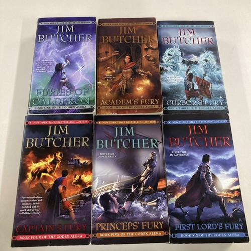 Codex Alera Complete Book Series 1-6 SC Jim Butcher Ace Books Epic ...