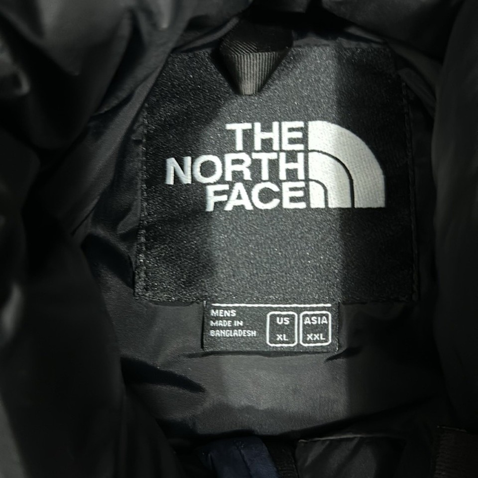 The North Face Men's 1996 Retro Nuptse 700 Jacket - Black/Shady Blue ...