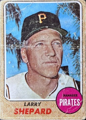 1968 Topps - Larry Shepard #584 - Pirates - Set Break!! VG | eBay