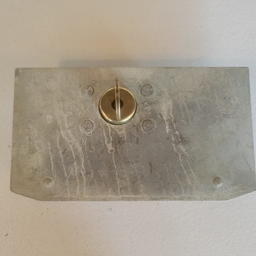 MILLS ANTIQUE SLOT MACHINE CASH DRAWER PLATE With Working Lock Non ...