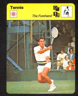 1977 Sportscaster #6923 Ken Rosewall Series 69 The Forehand NM D83478 ...