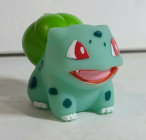 B 13 Authentic Pokemon Finger Puppet Bulbasaur Catch Them All Nintendo ...